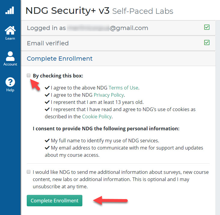 Enrolling and Purchasing Lab/Course Access – Network Development Group, Inc